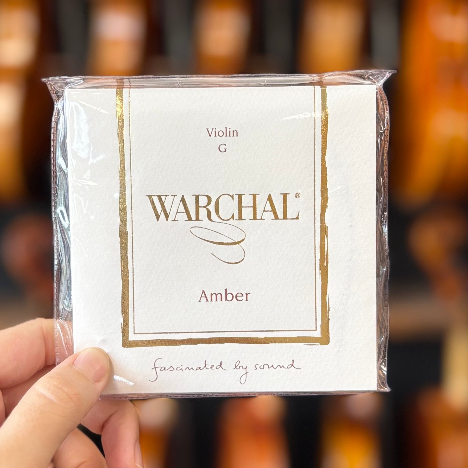 Warchal Amber Violin String Set 4/4