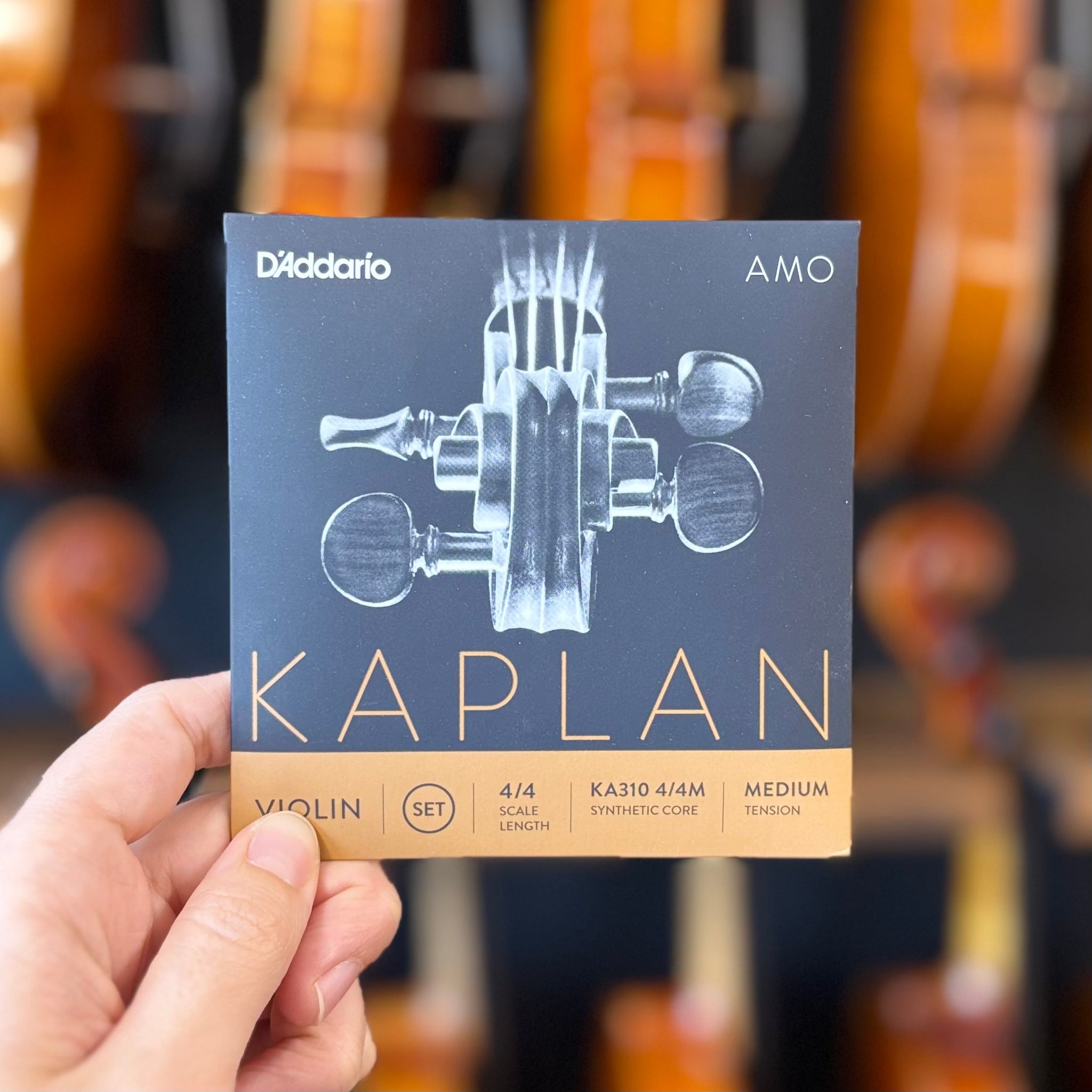 Kaplan Amo Violin String Set 4 4 Medium