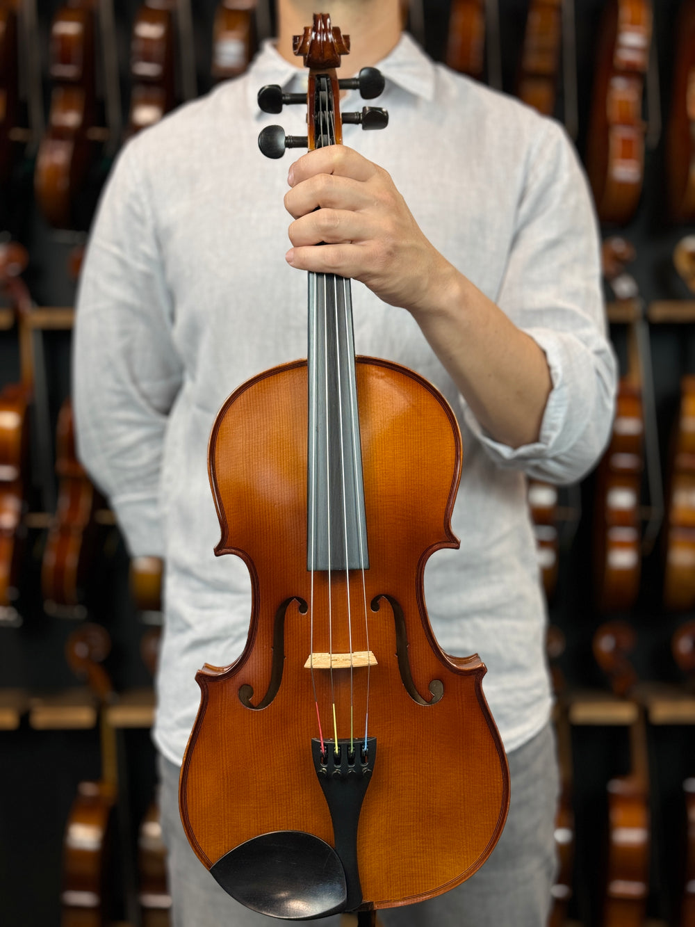 Overture Viola Outfit With Case, Bow, Rosin | Beginner High Quality ...