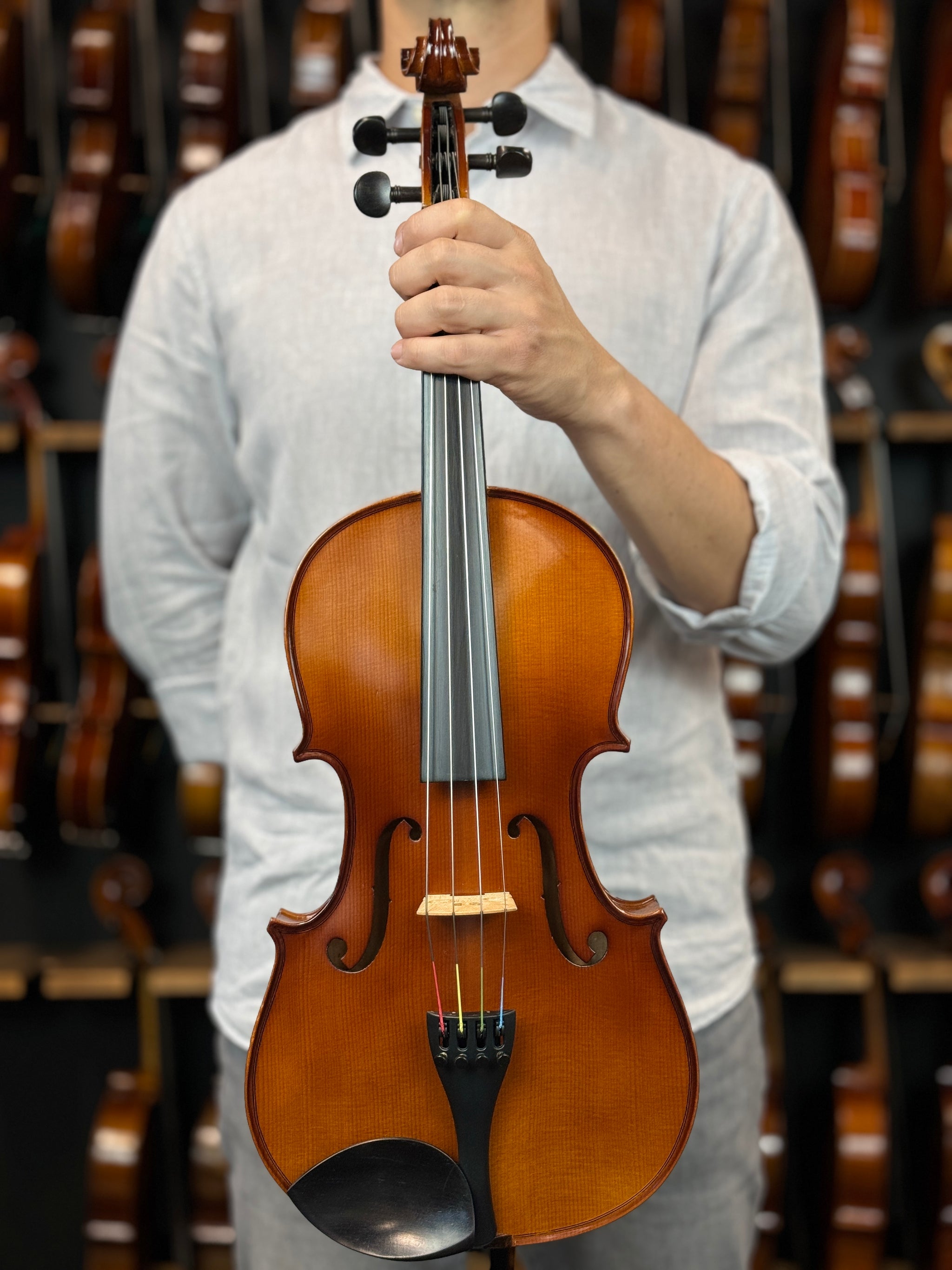 Overture Viola Outfit With Case, Bow, Rosin | Beginner High Quality ...